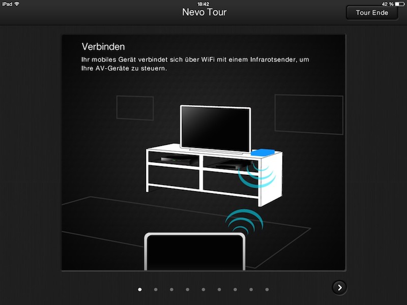 Nevo - One for All URC 8800 Fernbedienung per Tablet im Test