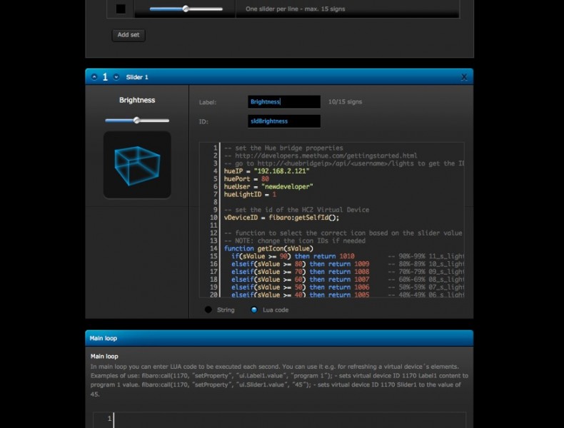 Philips Hue als virtuelles Modul im Fibaro HC2