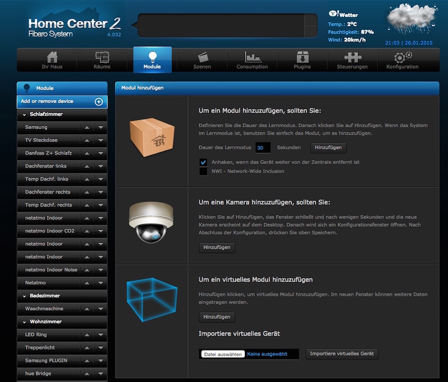 RooWifi & Fibaro: So baust du ein virtuelles Modul mit LUA