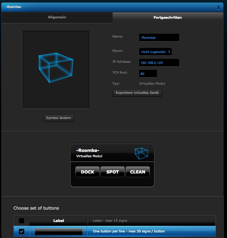 RooWifi & Fibaro: So baust du ein virtuelles Modul mit LUA