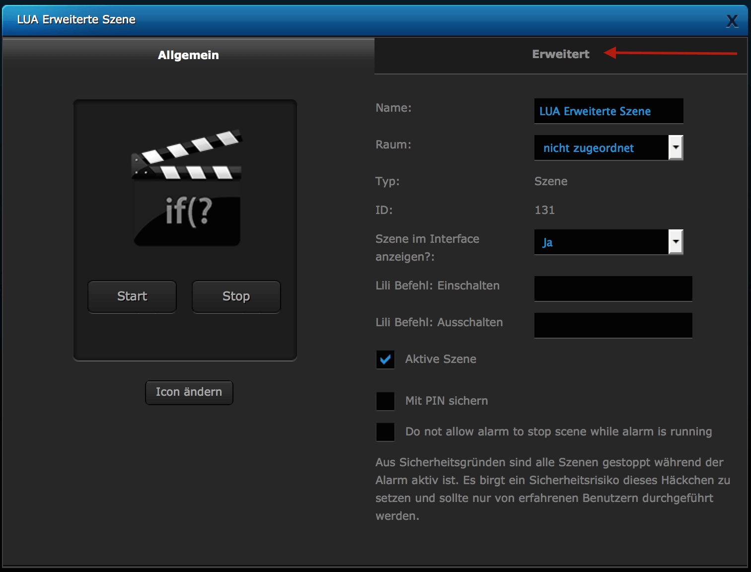 Szenen steuern mit dem Fibaro Tür/Fensterkontakt - so gehts!