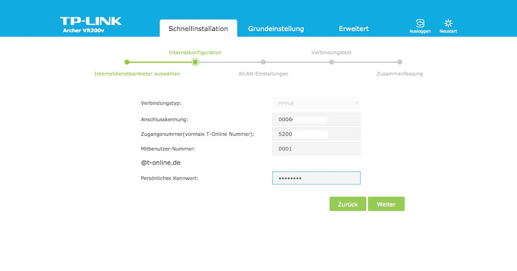 TP-Link VR200V VoIP DECT Router - vs. - FRITZ!Box 7490