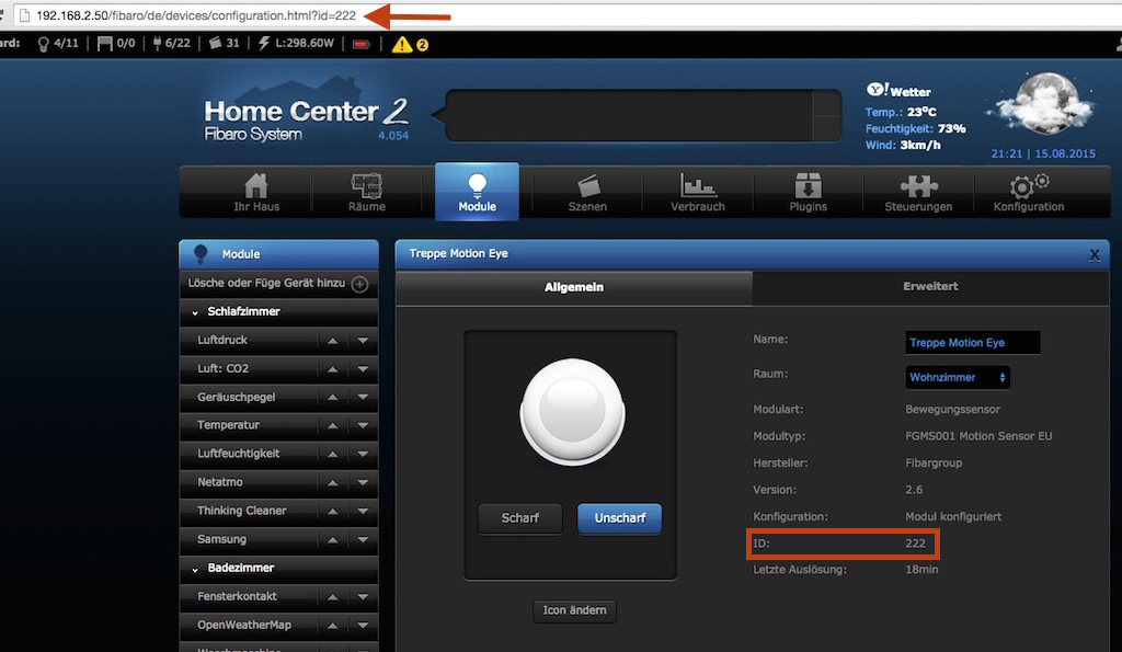 Die perfekte Lichtsteuerung mit Fibaro LUA - Teil 1