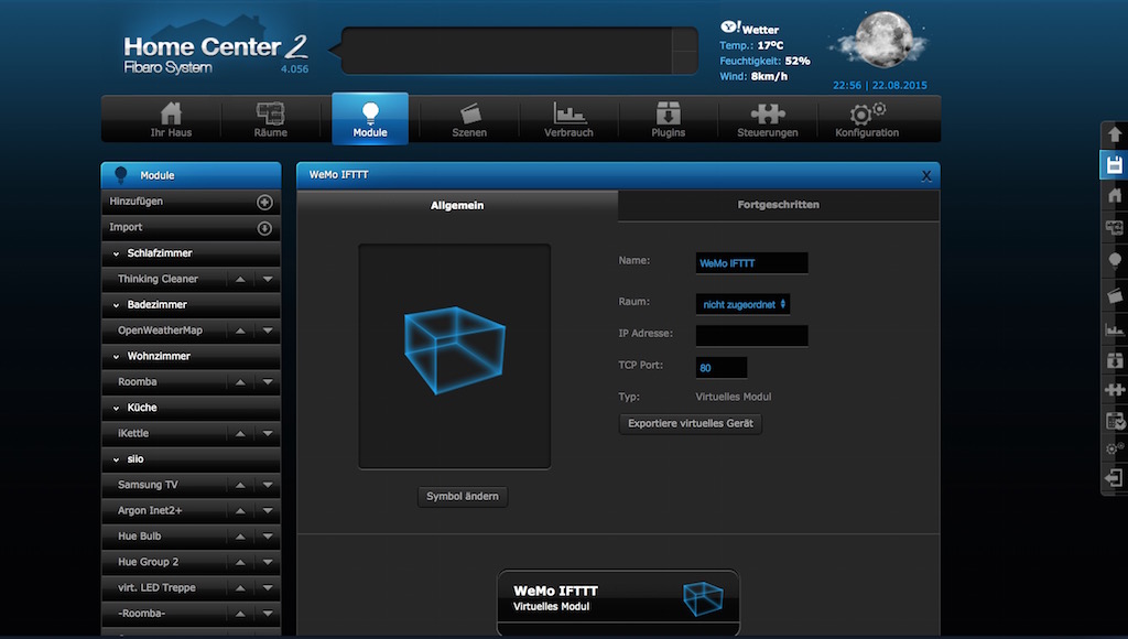 IFTTT für Fibaro HC2 - so gehts - Smart Home Blog