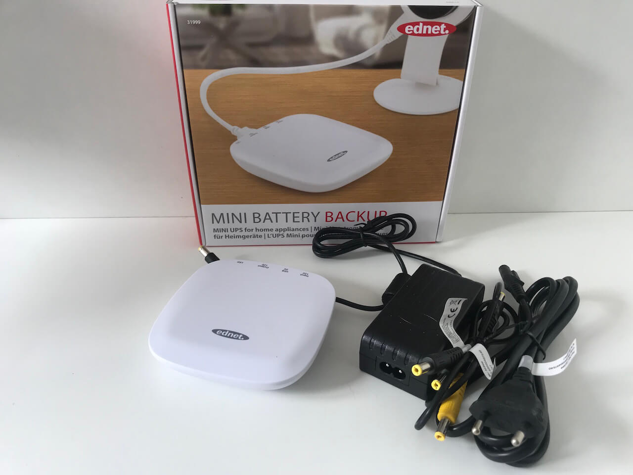 Ednet Mini USV für Router und Smart Home Zentrale im Test | SmartHome Blog