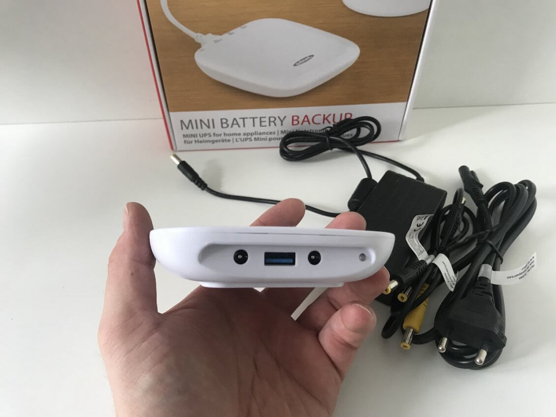Ednet Mini USV für Router und Smart Home Zentrale im Test | SmartHome Blog
