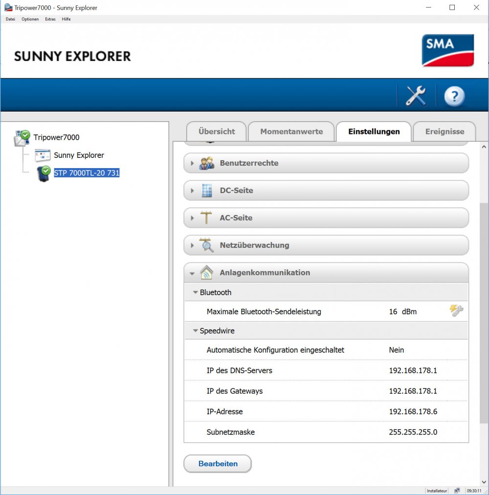 Sma Sunny Explorer
