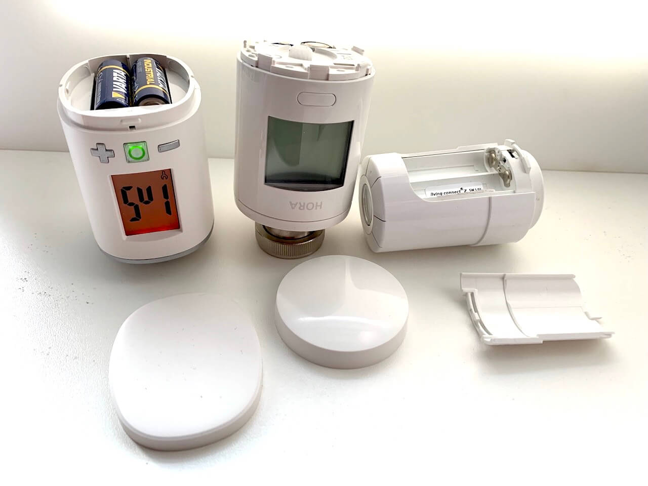 Vergleich: EnOcean Hora Heizungsthermostat vs. Z-Wave Danfoss und ...