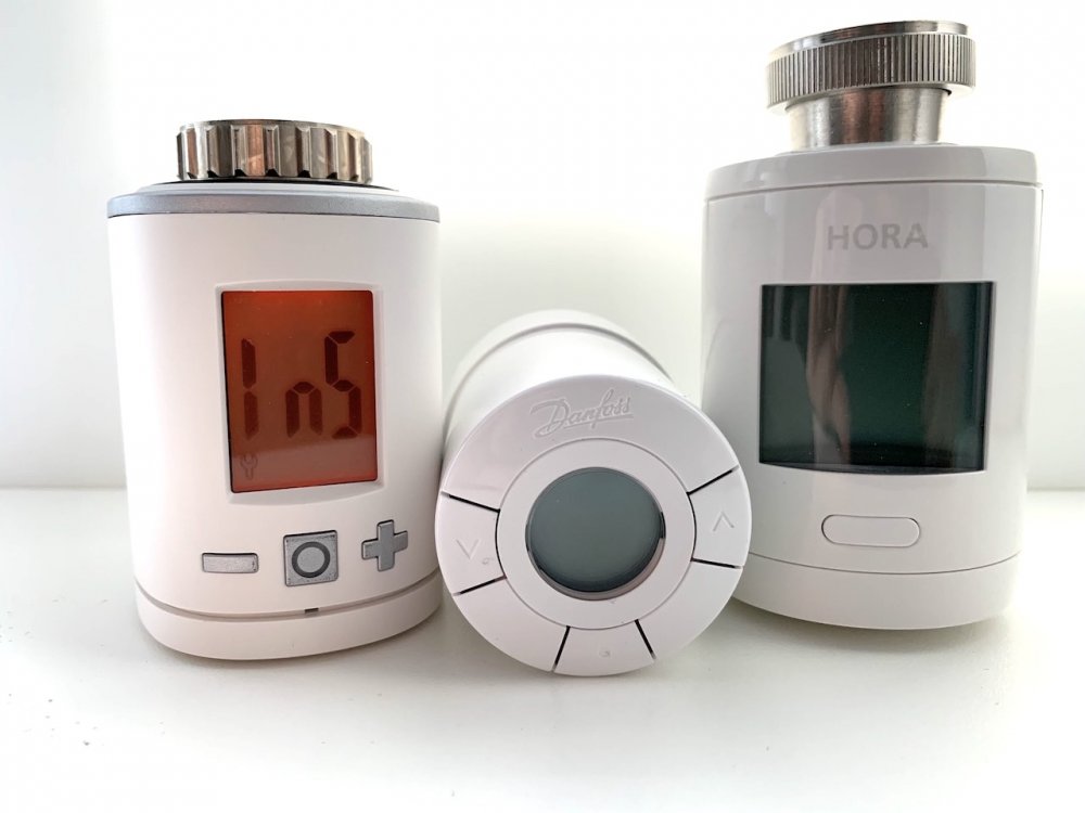 Vergleich: EnOcean Hora Heizungsthermostat vs. Z-Wave Danfoss und ...