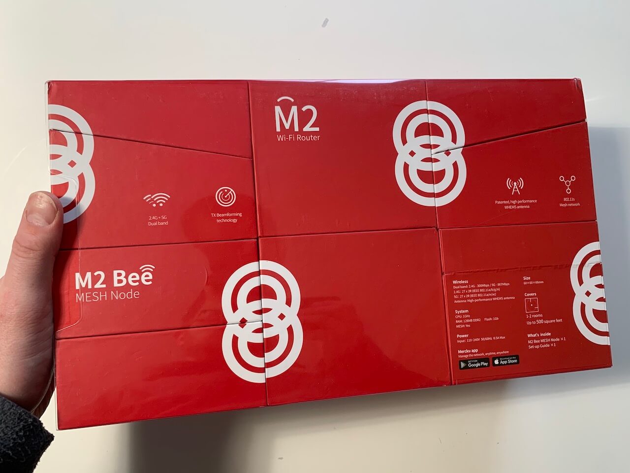 WLAN Repeater ade - WLAN Reichweite via Mercku M2 Mesh-System erweitern ...