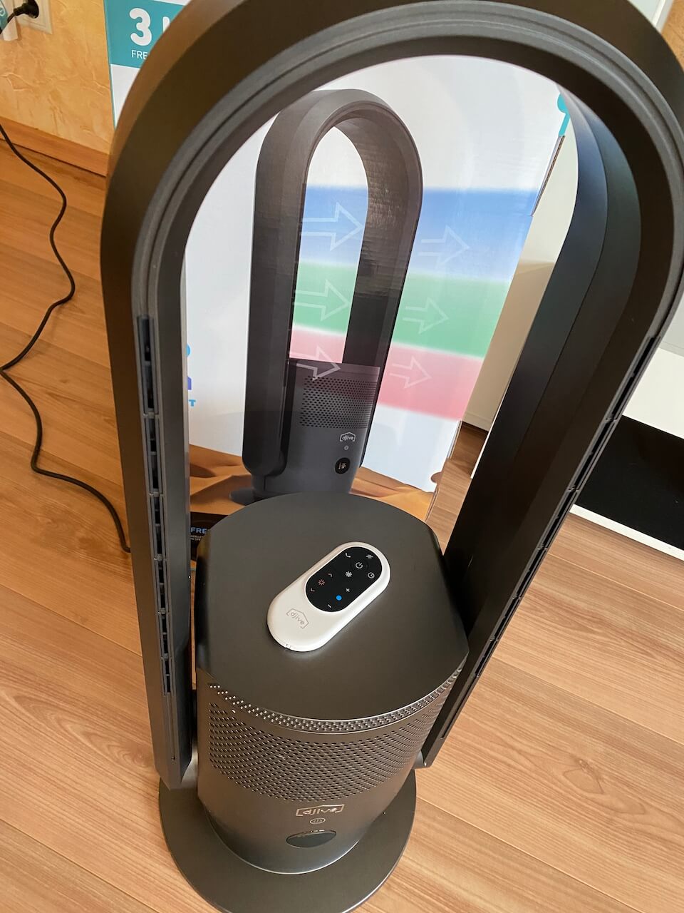 djive ARC Heater - 3 in1 Ventilator, Heizlüfter und Luftreiniger ...